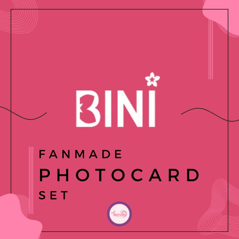 10pcs | BINI FANMADE PHOTOCARD SET | Luvem Printing - TikTok Shop ...