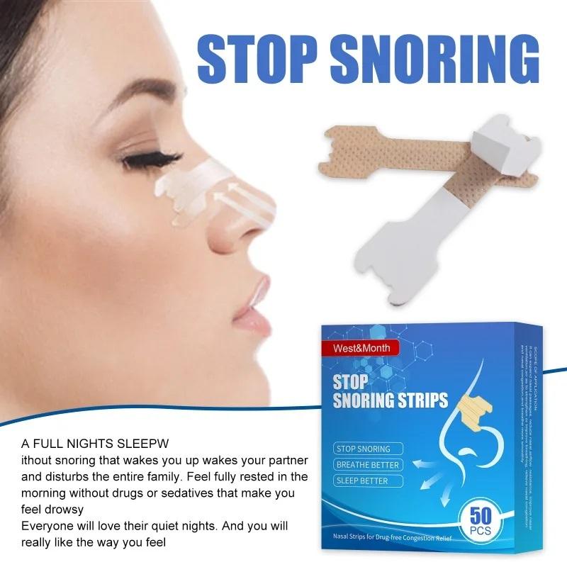 Plaster Patch Anti Snoring Treatment Nasal Strip Breathe Right - TikTok ...