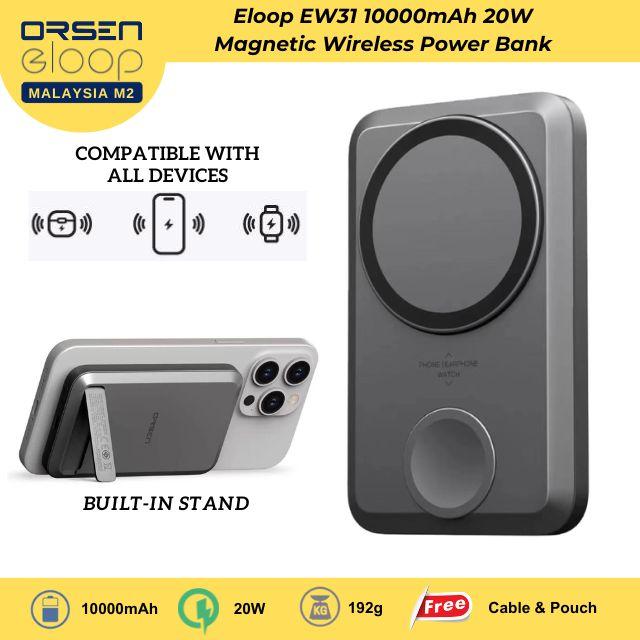 Orsen Eloop EW31 Magnetic Wireless Powerbank 10000mAh PD 20W - TikTok ...