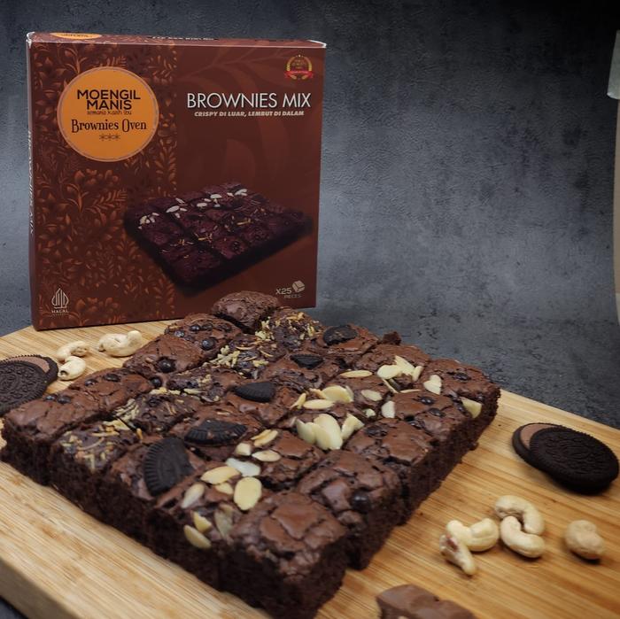Promo Brownies Oven Ukuran Besar | Moengil Manis Oleh Oleh Jakarta ...
