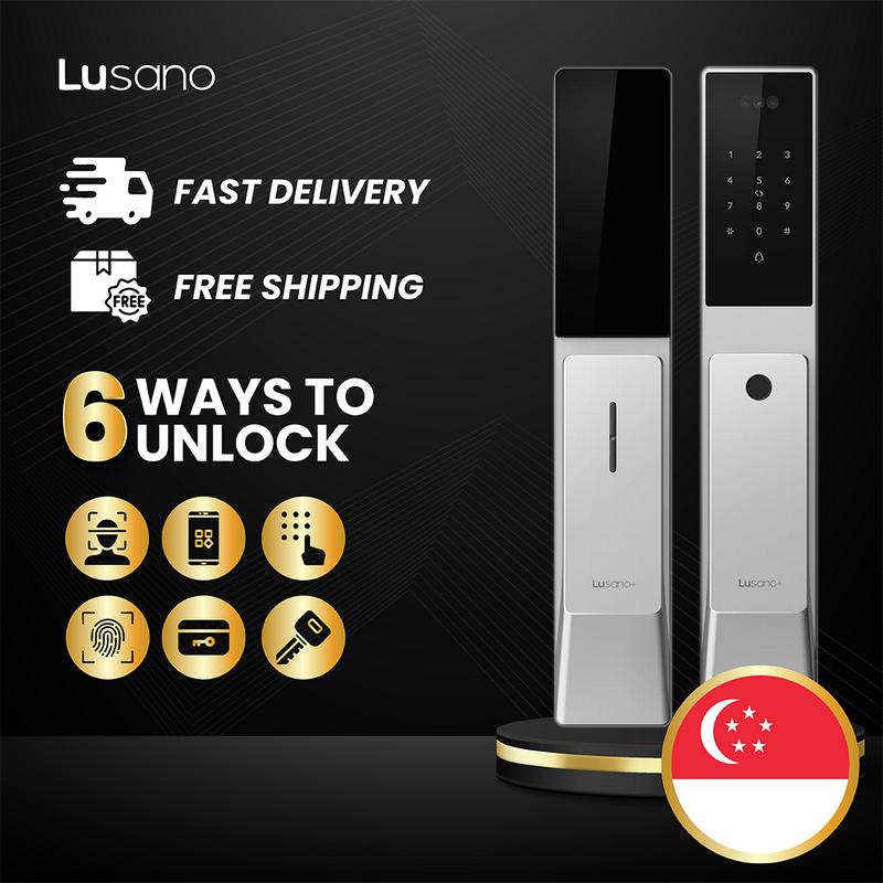 [NEW LAUNCH] Lusano Space X+ Push Pull Digital Lock (Cool Silver ...