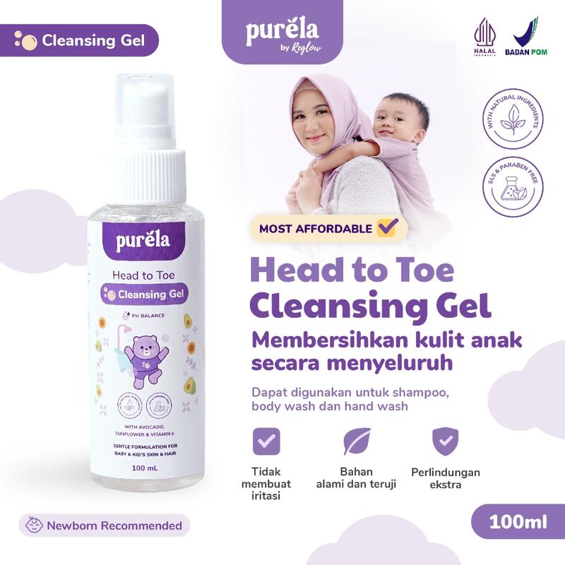 PURELA - Paket Kiddy Care 5 in 1 Free Pouch skincare baby and kids ...