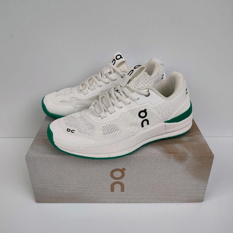 Sepatu Tenis On Cloud X The Roger Federer White Green - Shop | Tokopedia
