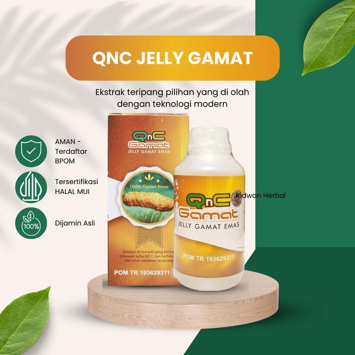 Jelly Gamat QnC Ekstrak Teripang Emas Asli 100% Original - Shop | Tokopedia