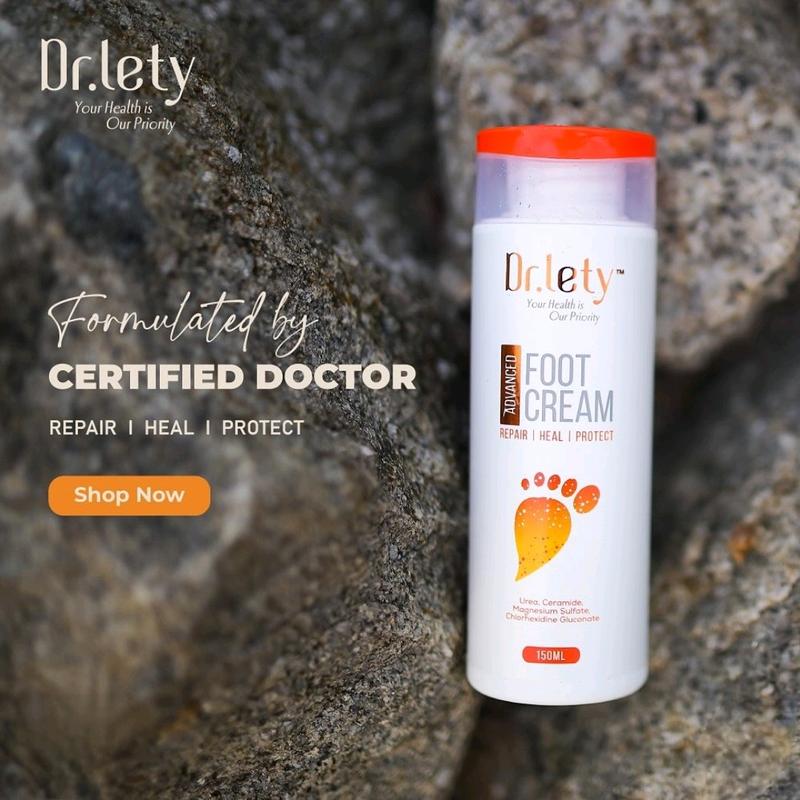 DR LETY ADVANCED FOOT CREAM 180ml All Skin Types - TikTok Shop Singapore