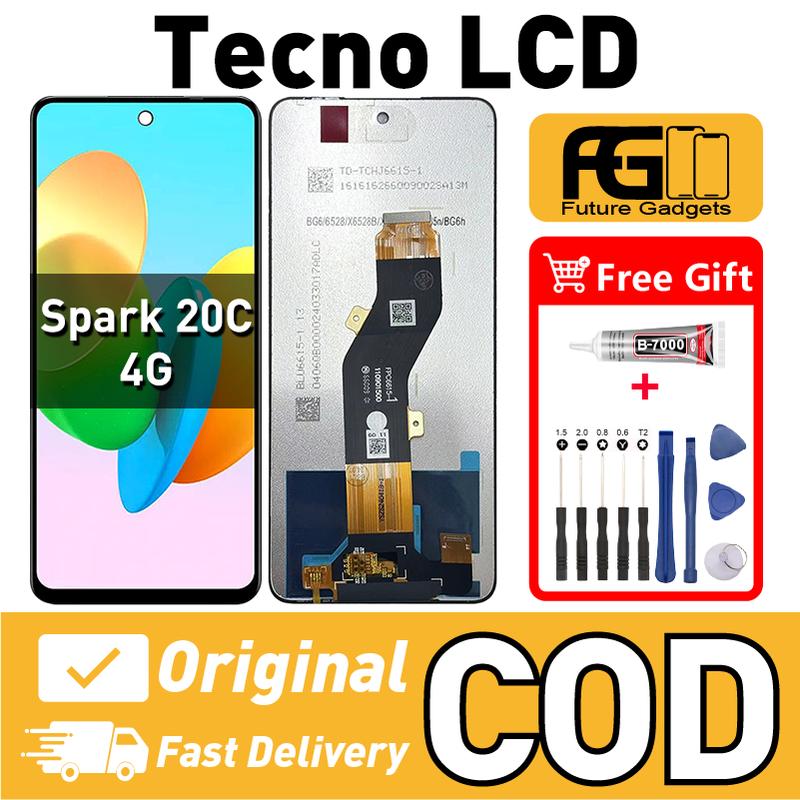 LCD For TEcno Spark 20C 4G Compatible For ORIGINAL LCD Skrin - TikTok ...