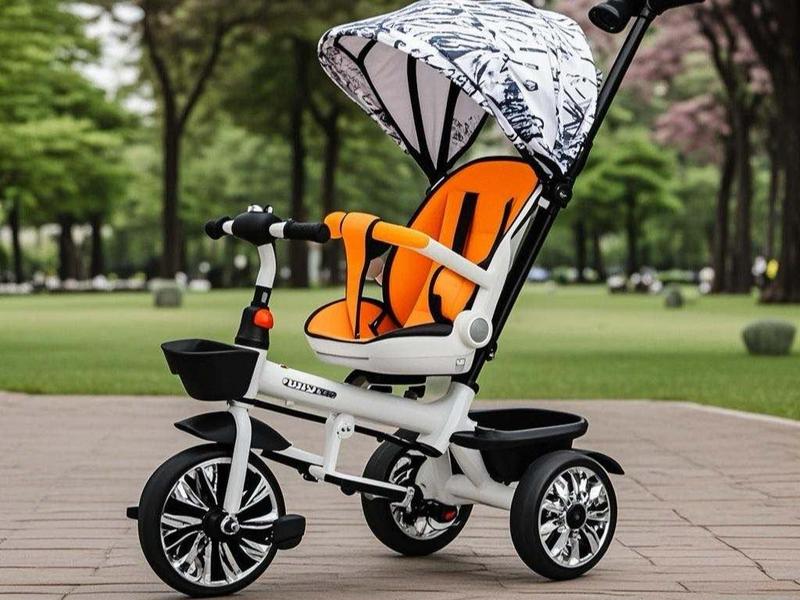 Baby stroller bike 2-way facing stroller and reclinable chai - TikTok Shop Philippines