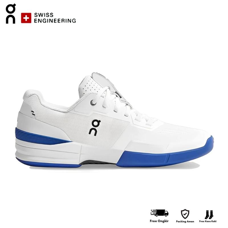 Sepatu On Cloud The Roger Pro Tennis / Padel White Indigo - Shop ...