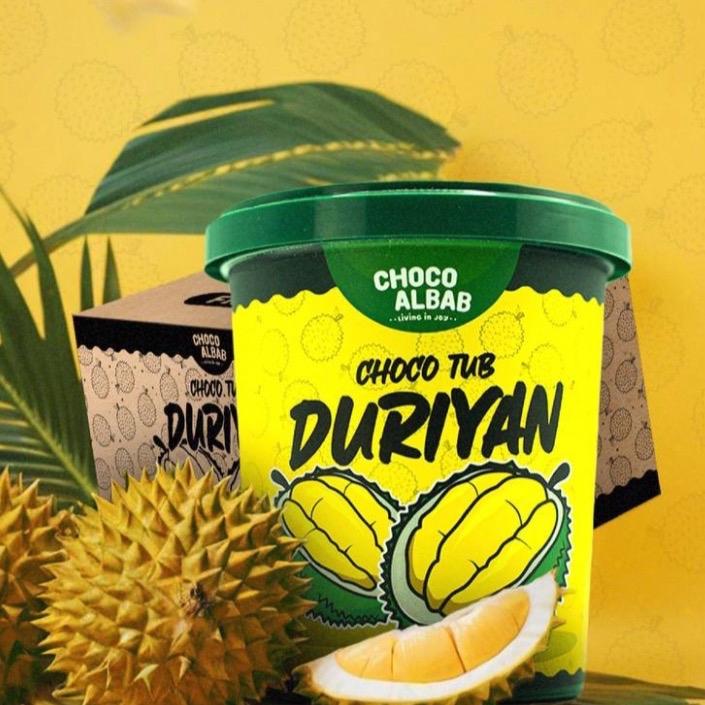 Choco Albab Durian Durian Choco Tub - Delicious Snack - Chocolates ...