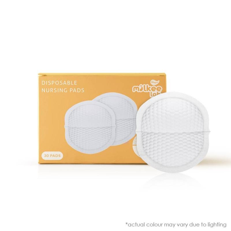 Milkee Lab Disposable Nursing Pad (30 pcs) - breast milk leaking ...