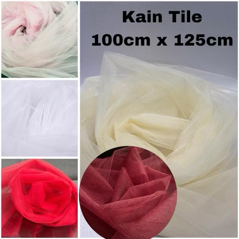 Kain Tile Halus Meteran Souvenir tille Hampers Parcel Murah Dekorasi ...
