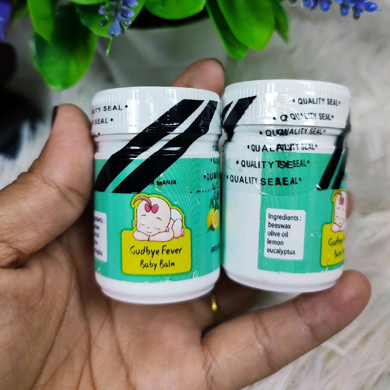 Gudbye f3v3r Baby Balm / Balm Baby Selsema Dan Batuk - TikTok Shop Malaysia