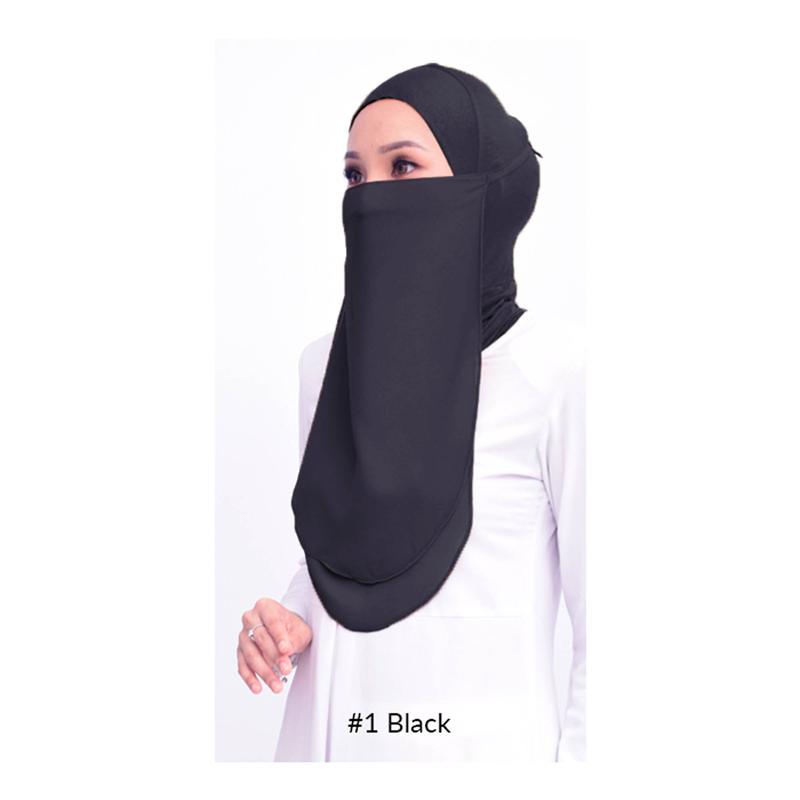Nikab 2 Layers by Mood Mist Fashion - TikTok Shop Malaysia