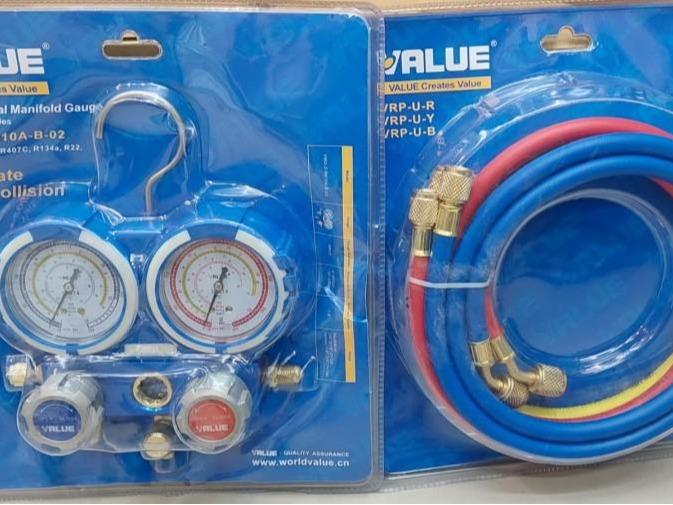 Jual TESTING MANIFOLD DOUBLE VALUE MIKA R410 R32 R22 R134 - Jakarta ...