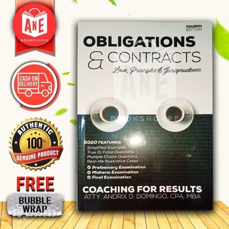AUTHENTIC OBLIGATIONS & CONTRACTS Fourth Edition By Atty. Andrix - TikTok Shop Philippines