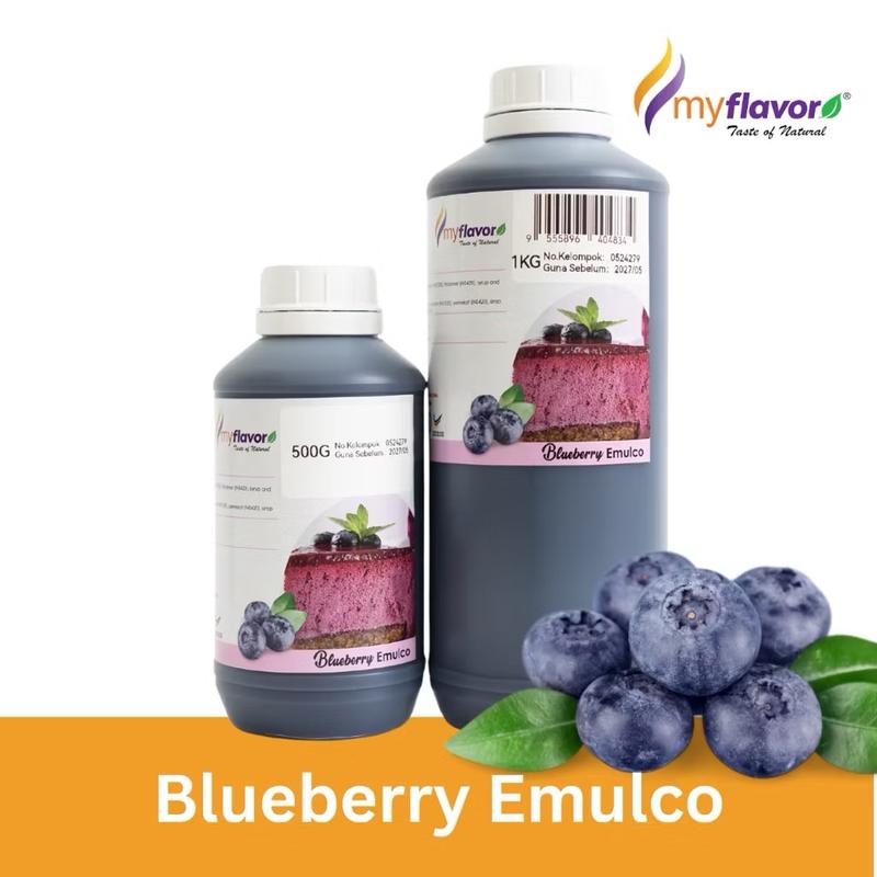 Blueberry Emulco 500g/ 1KG | Food Flavor | My Flavor - TikTok Shop Malaysia