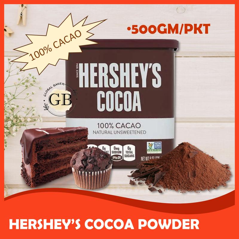Serbuk Koko Premium HERSHEY 100% Cacao (HALAL) 200g / 500g / - TikTok ...