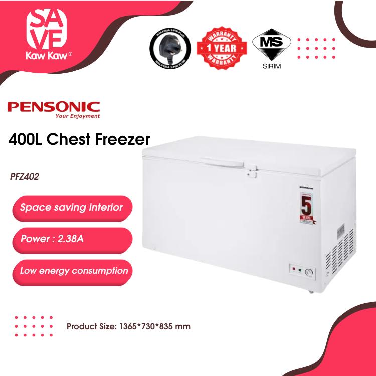 Pensonic Chest Freezer 400/500L (PFZ402/PFZ502) Pembeku Dada Freezer ...