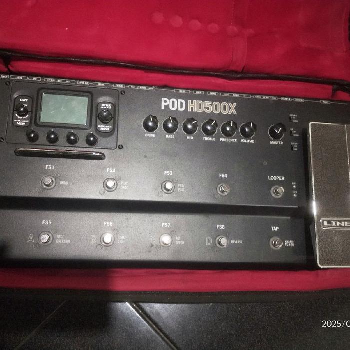 Jual FX Guitar Line6 POD HD 500X Original, Full Normal Suara Banyak ...