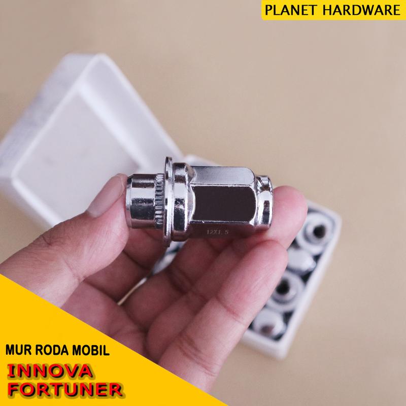 Mur Baut Roda Mobil Innova Fortuner Drat 1.5 Kunci 21 mm - Harga - Shop ...