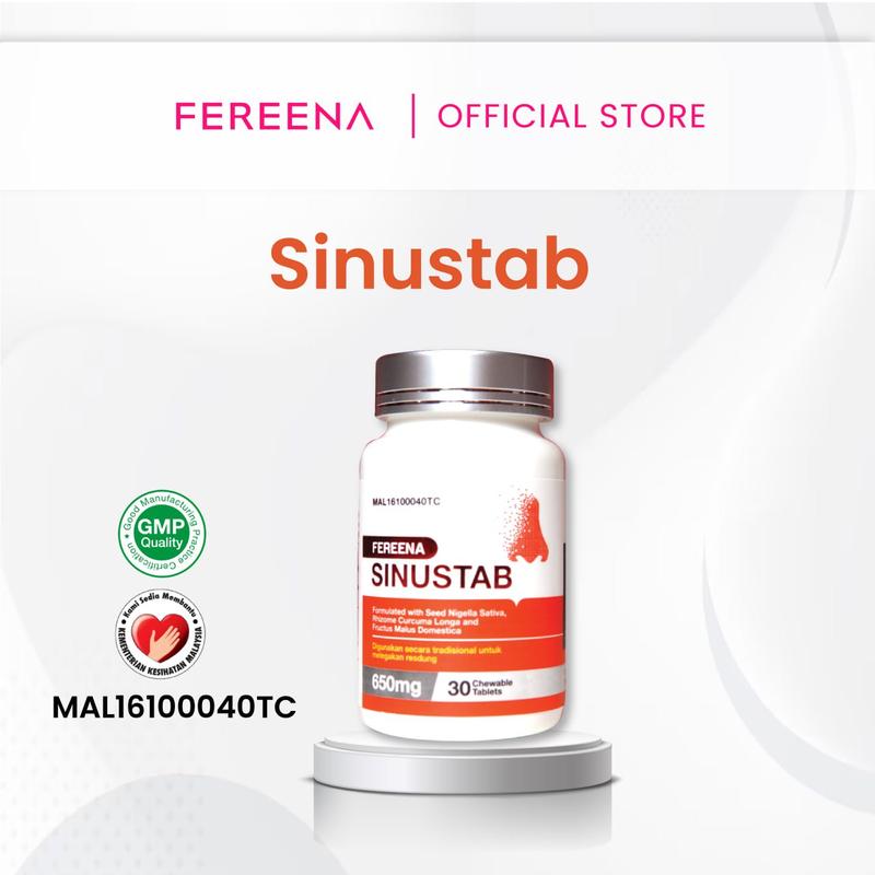 Fereena Sinustab Tablet untuk Rawat Resdung - Alternatif Tablet ...