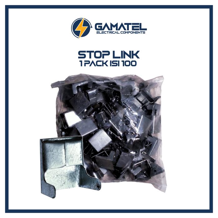 Jual Stop Link atau Bakel atau Buckel 1 Pack Isi 100 Untuk Pengunci ...