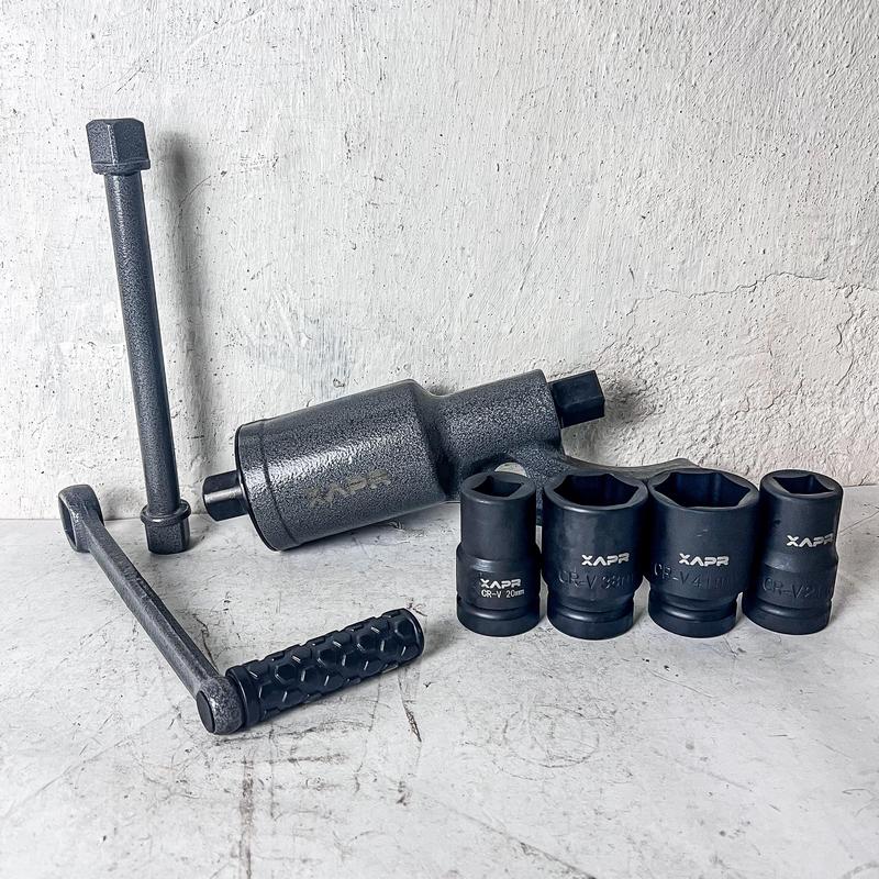 Kunci roda truck fuso xapr kunci setan kunci torsi manual impact wrench ...