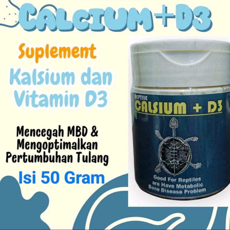 Calsium D3 gecko & Reptil lain/Calsium D3/reptil calsium/calsium - Shop ...
