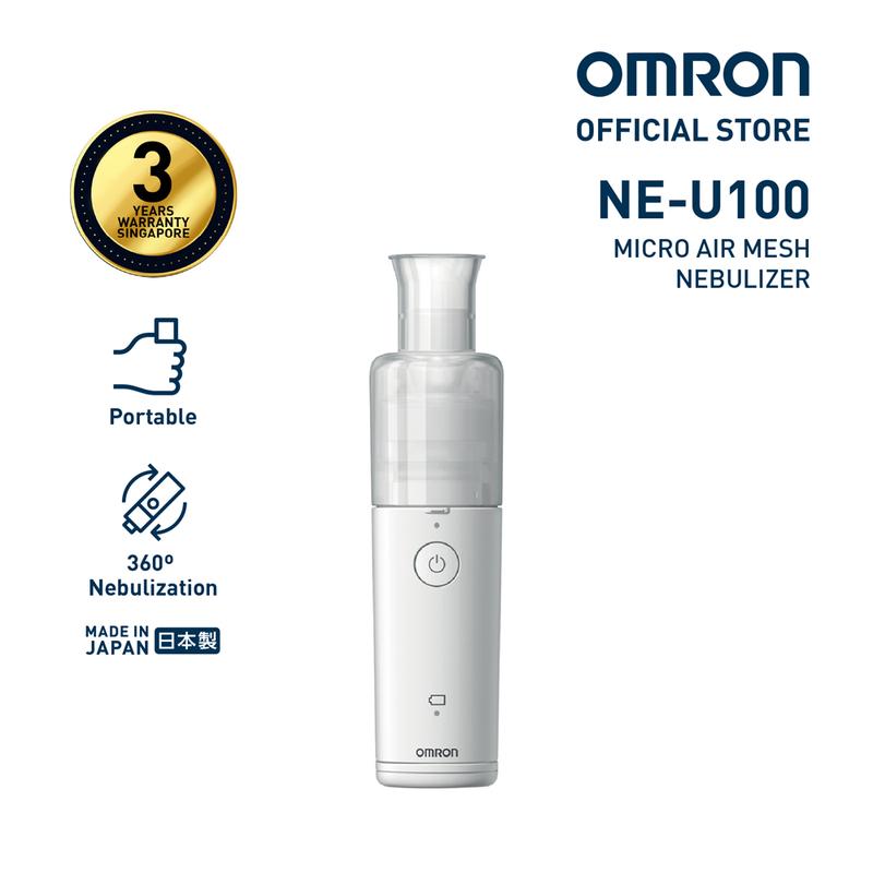 OMRON MicroAir Mesh Nebulizer NE-U100 (3 Years Warranty) - TikTok Shop Singapore
