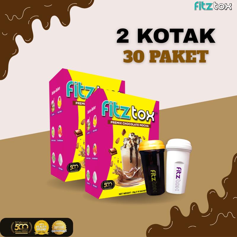 FITZTOX COKLAT MOCHA 2 KOTAK ( 30 PAKET ) - TikTok Shop Malaysia