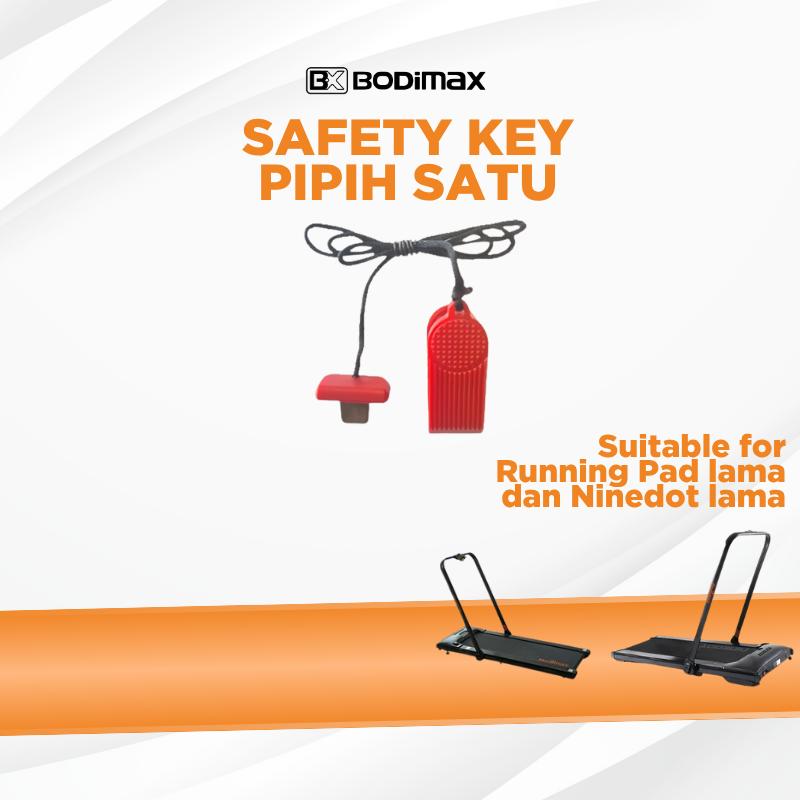 SAFETY KEY BODIMAX RUNNING PAD/TREADMILL/JOGGING MACHINE - Shop | Tokopedia