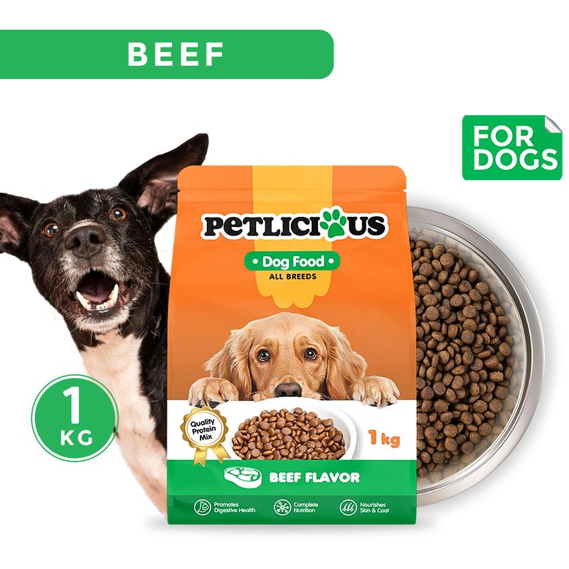 Petlicious Dog Dry Food Beef Flavor 1kg - PetMate - TikTok Shop Philippines