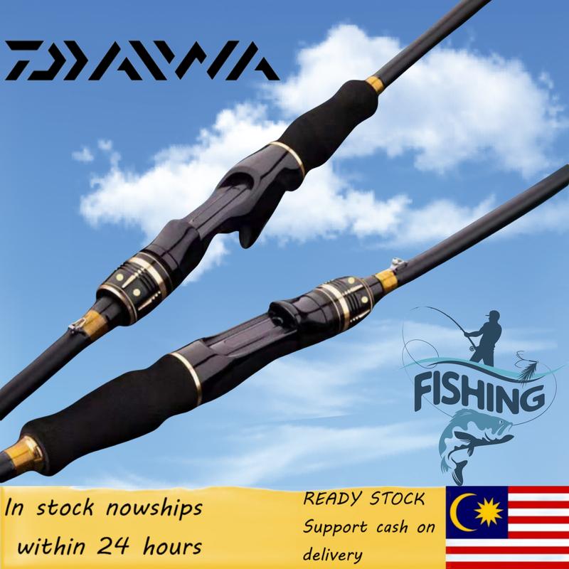 DAIWA Rod UL Power Fishing Joran Solid Karbon Rod Spinning Rod Casting ...