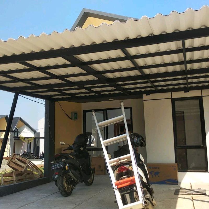 kanopi baja ringan atap alderon double leyer - Shop | Tokopedia
