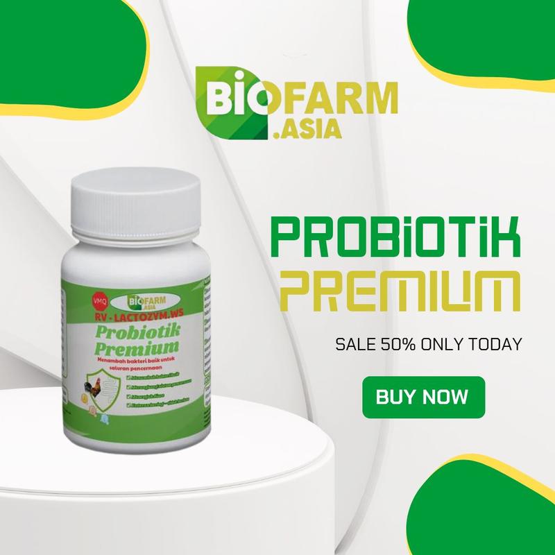 Probiotik Premium BioFarm (3) - Menyehatkan usus, mempercepa - Shop ...