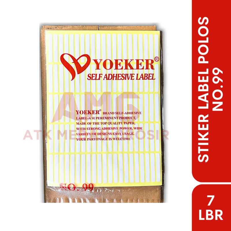 LABEL STIKER BERBAGAI UKURAN PER BUNGKUS ISI 7 LEMBAR - Shop | Tokopedia