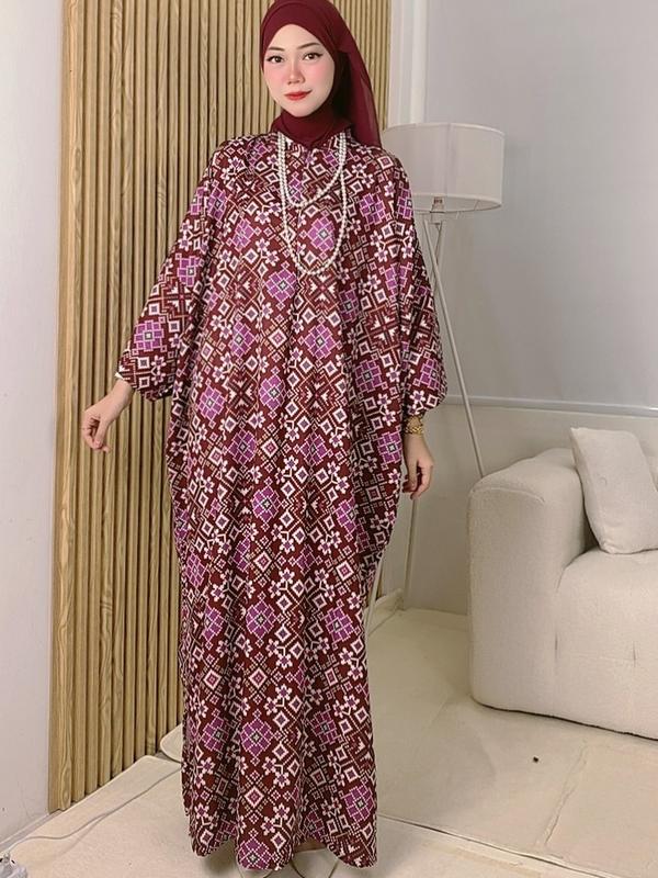 TUN LAILA KAFTAN BERCORAK DEWASA IRIS RAFAEL - TikTok Shop Malaysia