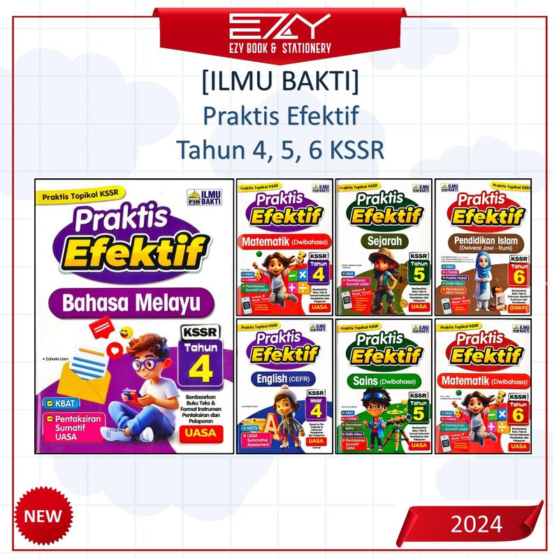 [EZY] ILMU BAKTI: 2024 Buku Latihan Praktis Efektif KSSR TAHUN - TikTok Shop Malaysia