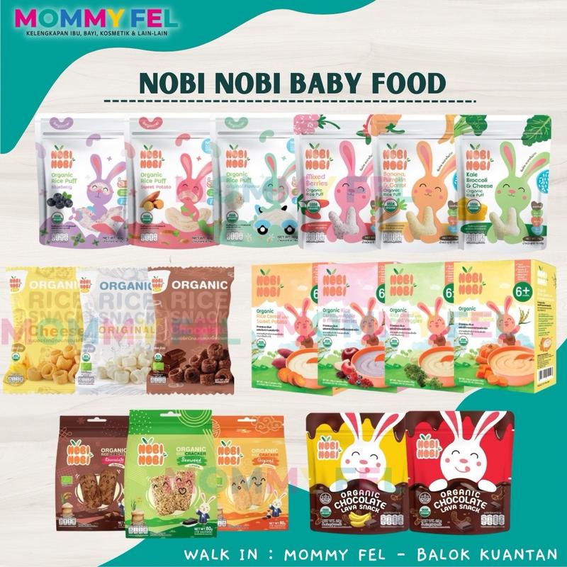 NOBI NOBI SNACK BABY FOOD ORGANIC PUFF ORGANIC RICE CRACKER - TikTok ...