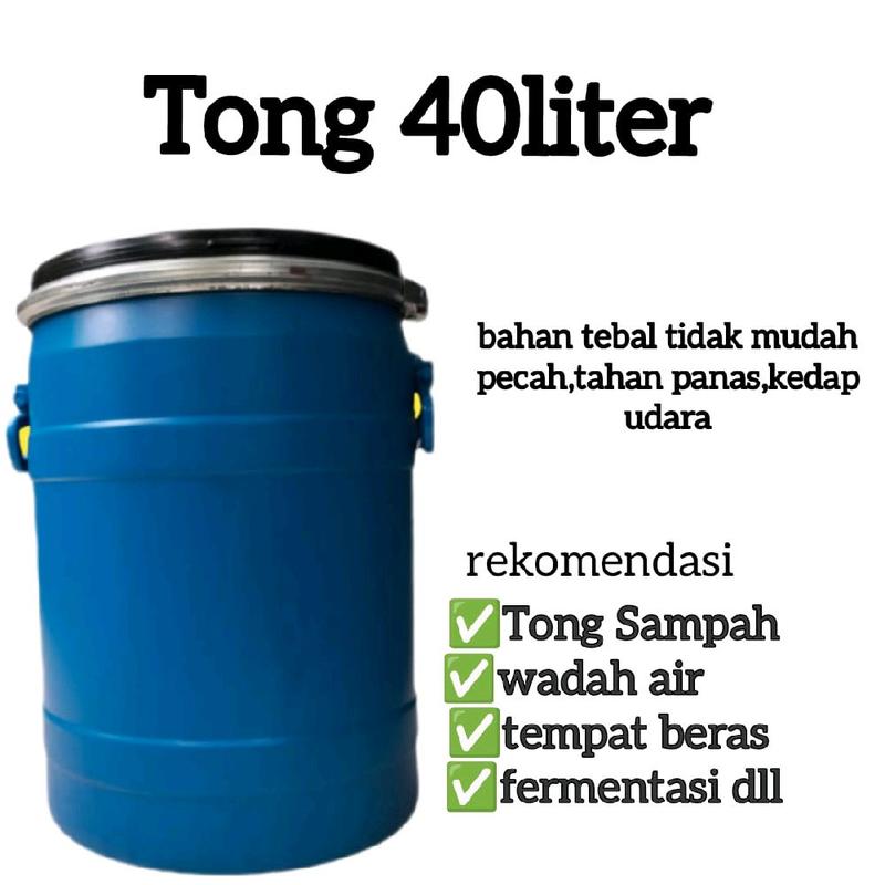 tong 40L tong sampah dan fermentasi - Shop | Tokopedia