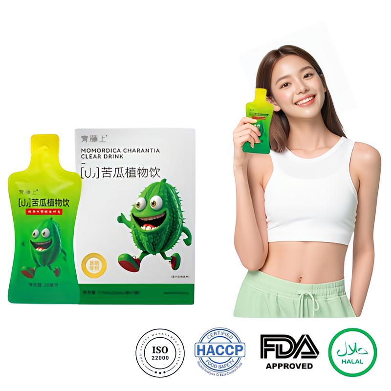 [Halal] 25ml*7beg Momordica Charantia Melon Probiotik minuma - TikTok ...