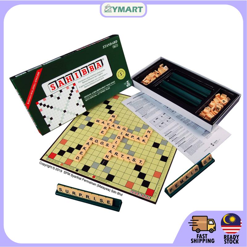 Sahibba Standard (Bahasa Malaysia/English) Crossword Board Game ...