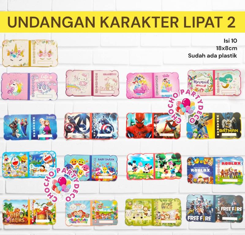 [10pc]Kartu undangan Lipat2 PREM - kartu undangan lol minnie - Shop ...