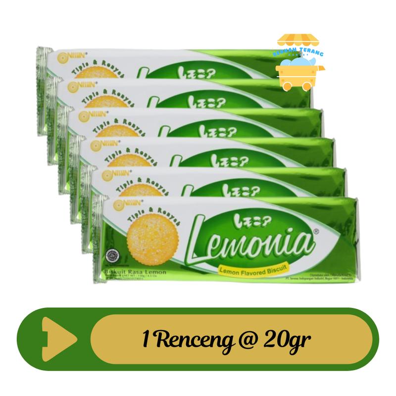 Lemonia Biskuit Lemon Flavored Biscuit Renceng isi 10 x 20gr - Shop ...