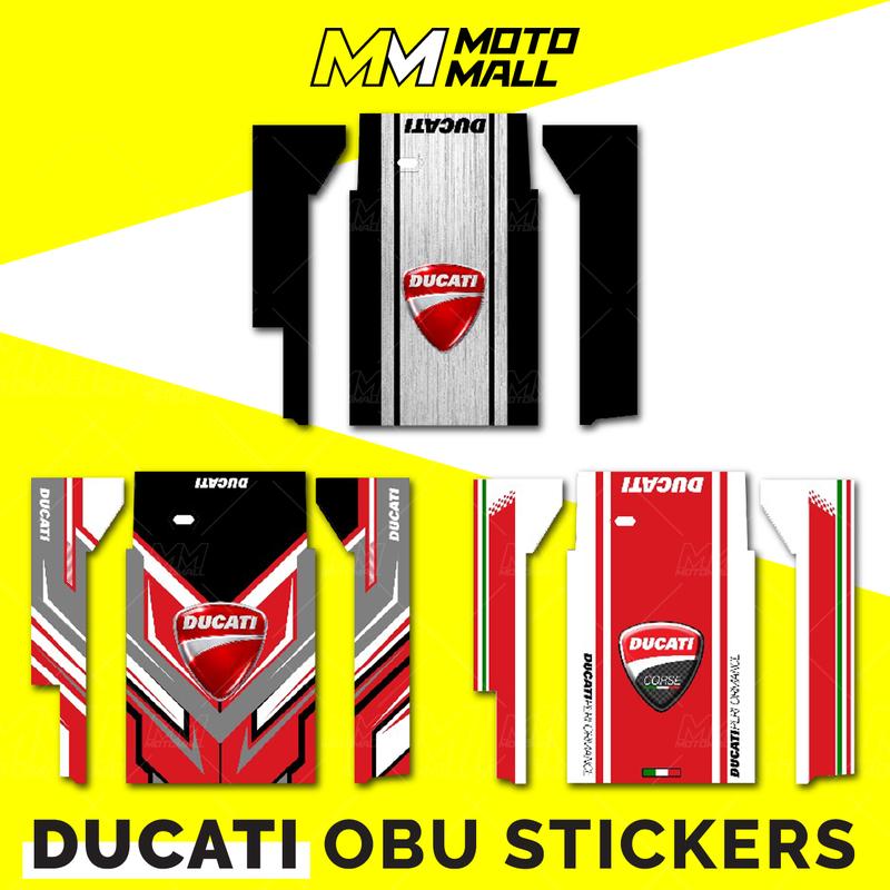 OBU Sticker Ducati Decal Vinyl Skin Wrap for Motorcycle - TikTok Shop ...
