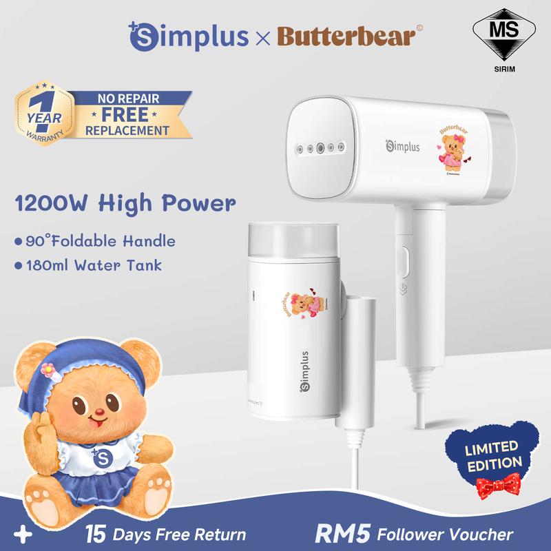Simplus Handheld Garment Steamer 1200W Power 20g/min Steam Output ...