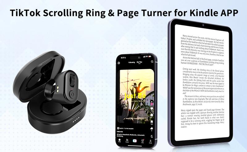 Scrolling Ring Wireless Bluetooth Remote Control for TikTok, - TikTok Shop