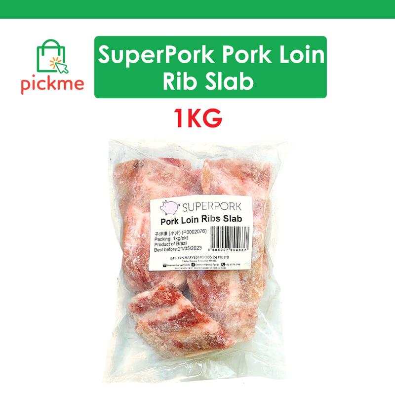 SuperPork Pork Loin Rib Slab 1kg | Premium Pork Ribs - Frozen - TikTok ...