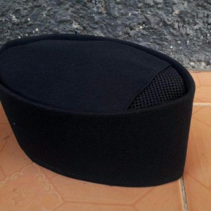 PECI SONGKOK HITAM, KOPIAH HITAM POLOS, SONGKOK HITAM, PECI HITAM ...