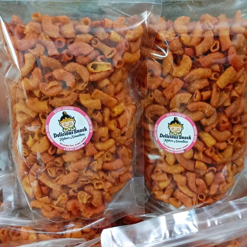 Makaroni Pedas Balado 250g - Snacks Siap Saji - Makanan, Food - TikTok ...
